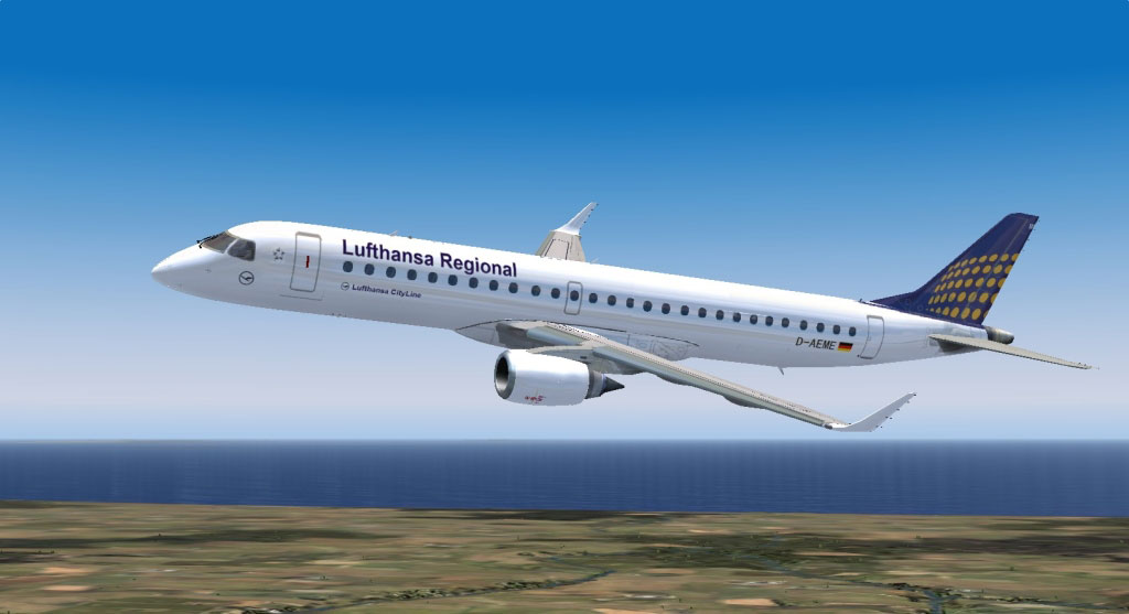 Embraer 190-195 Regional Jets for FS2004 by Virtualcol FS Software