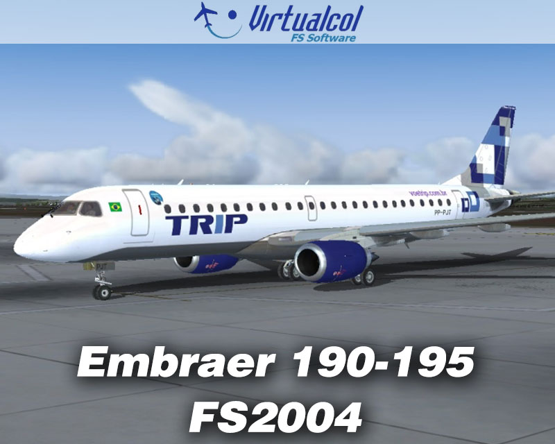 Embraer 190-195 Regional Jets for FS2004 by Virtualcol FS Software