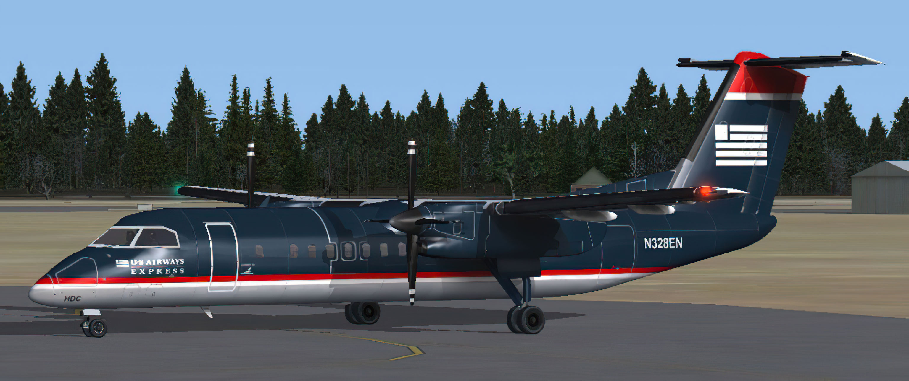 Dash 8 Series for FSX/P3D by Virtualcol FS Software