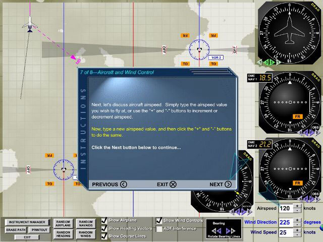 VOR NDB Simulator by Aviation Tutorials Company