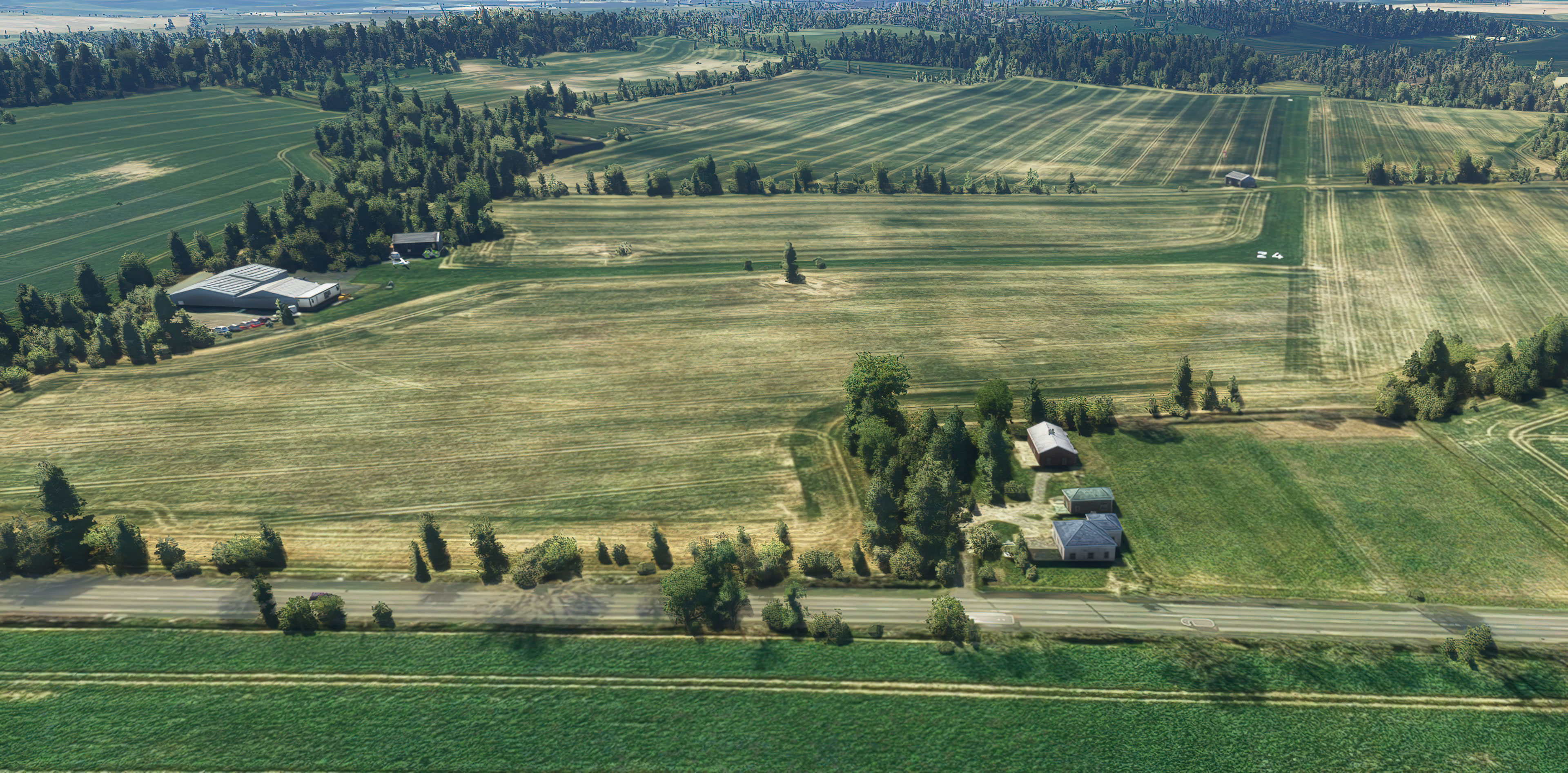 UK Airfields & Farm/Grass Strips Scenery Vol. 4 for MSFS by Neil Birch