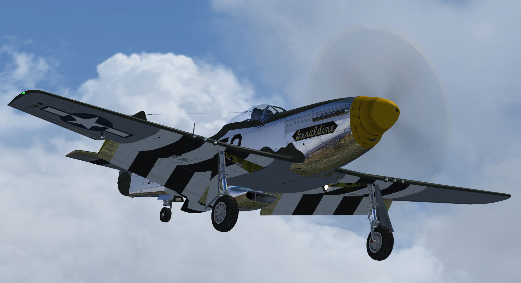Mustang Tales: Post WWII and Navy Service for FSX by Warbirdsim