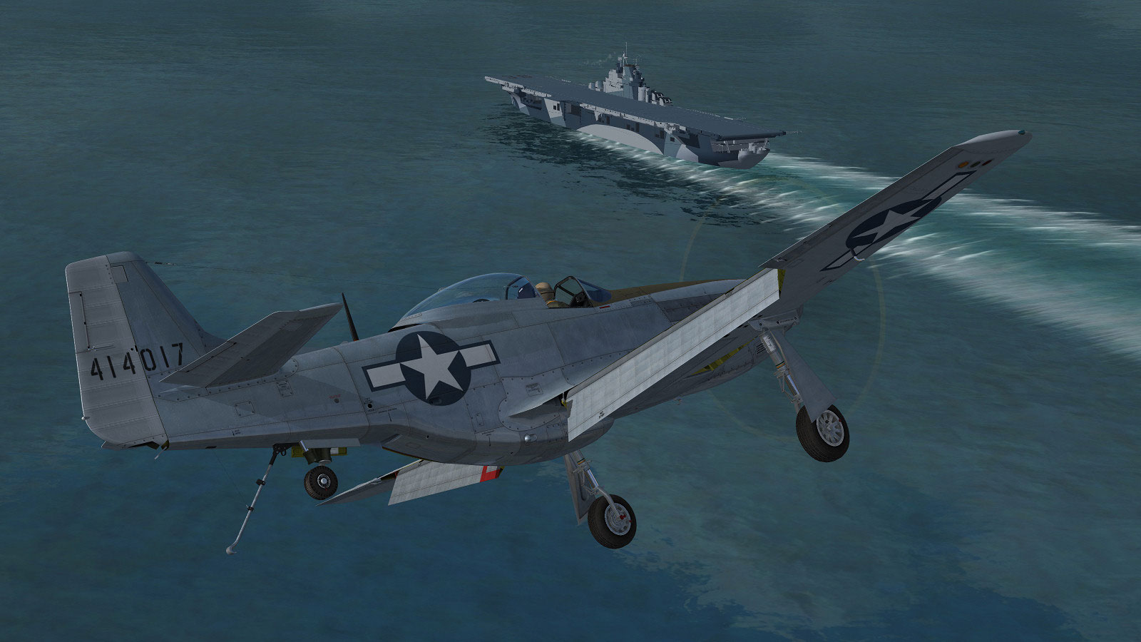 Mustang Tales: Post WWII and Navy Service for FSX by Warbirdsim
