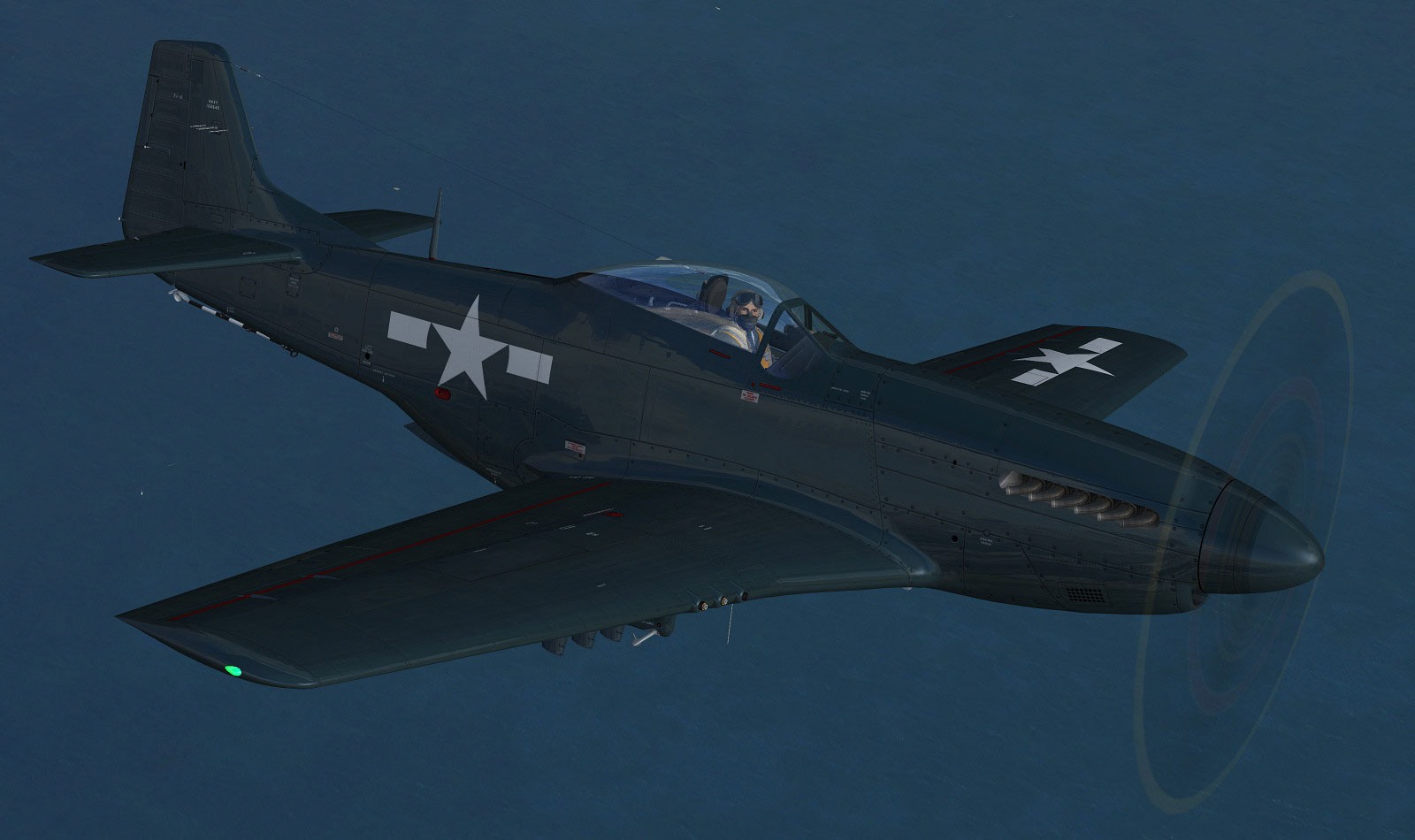 Mustang Tales: Post WWII and Navy Service for FSX by Warbirdsim