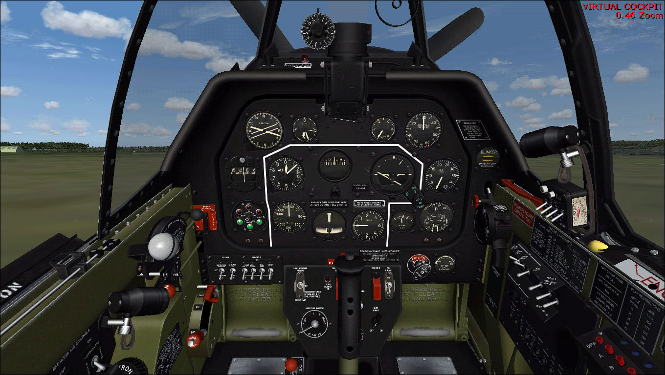 P-51 Mustang Fighter Leader for FSX by Warbirdsim