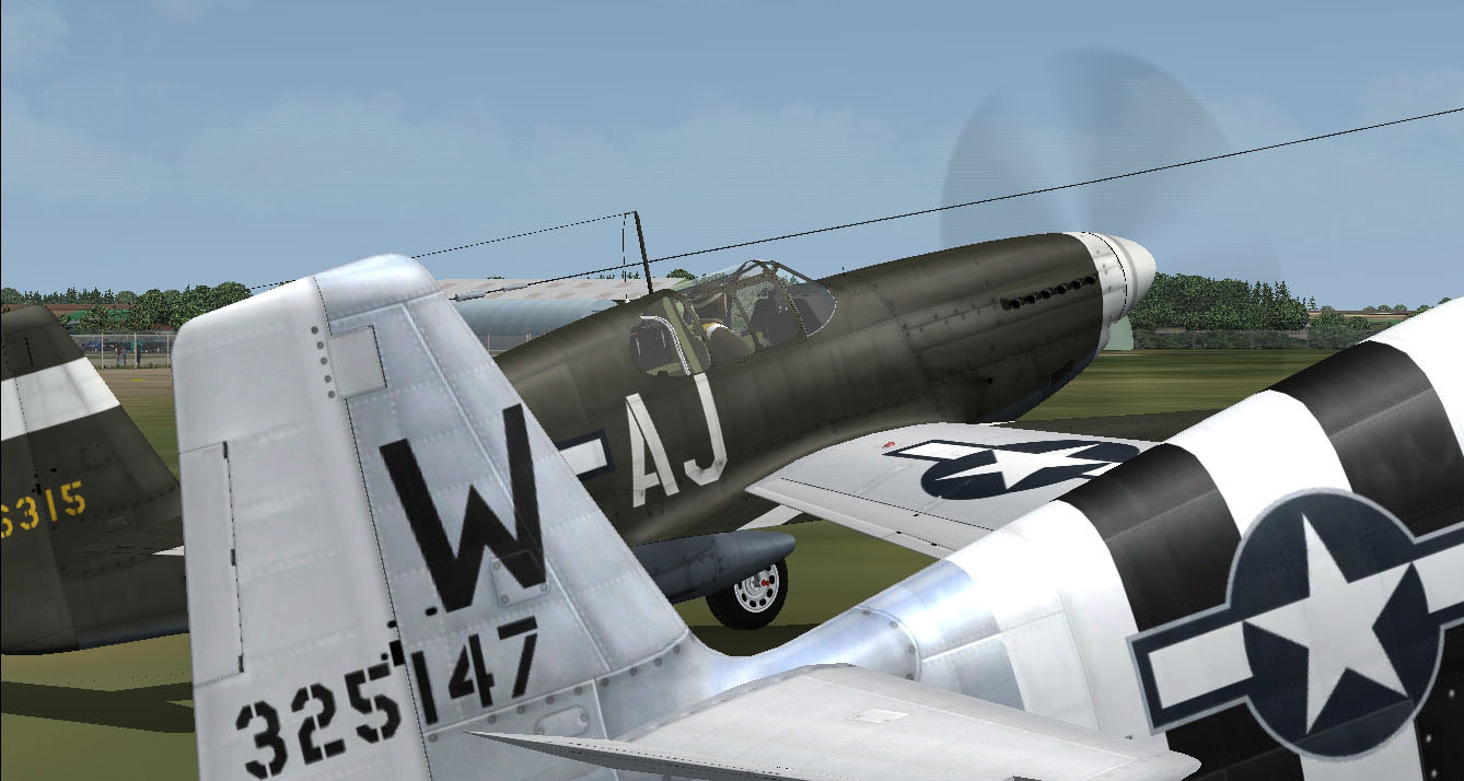 P-51 Mustang Fighter Leader for FSX by Warbirdsim