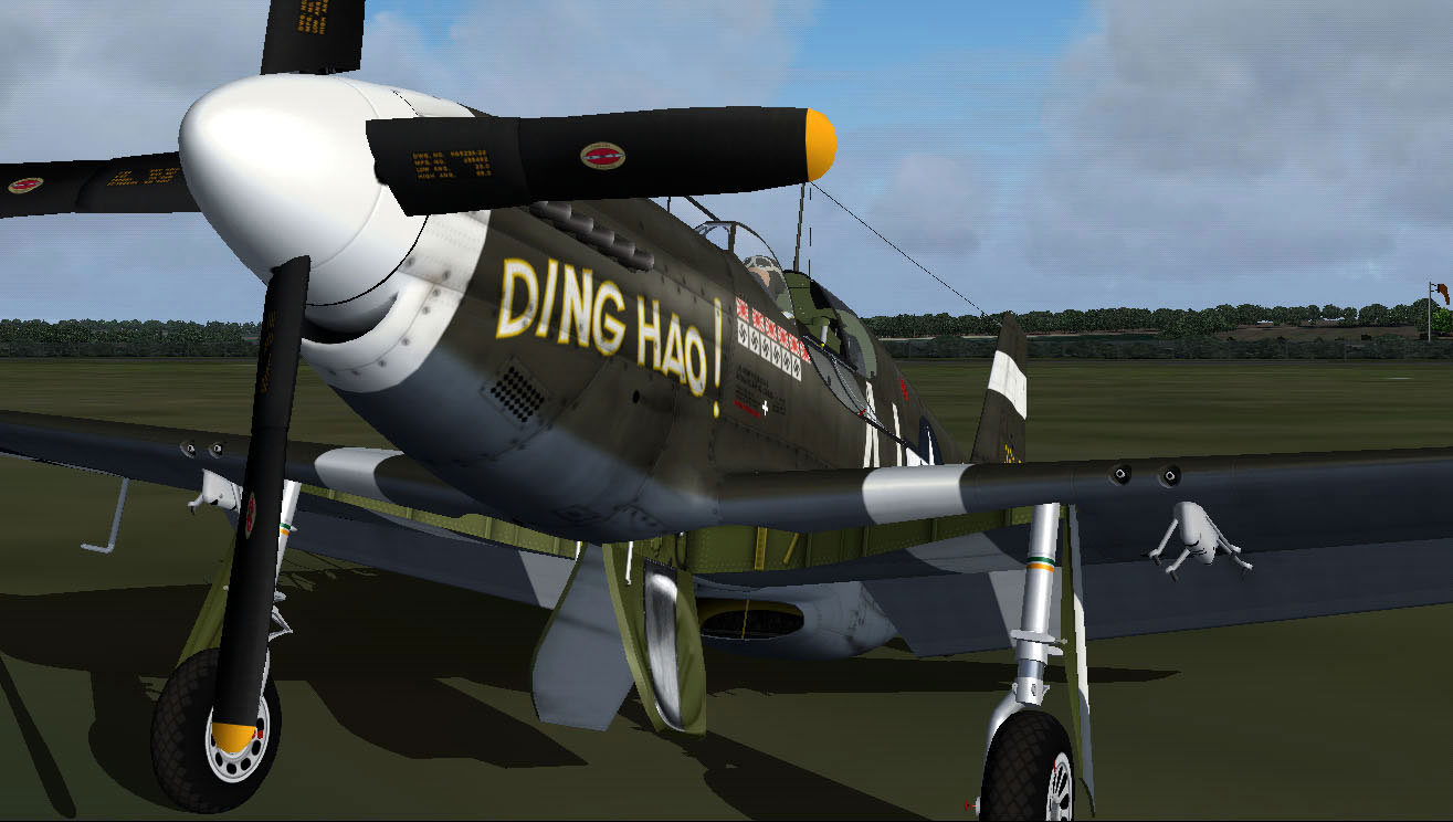 P-51 Mustang Fighter Leader for FSX by Warbirdsim