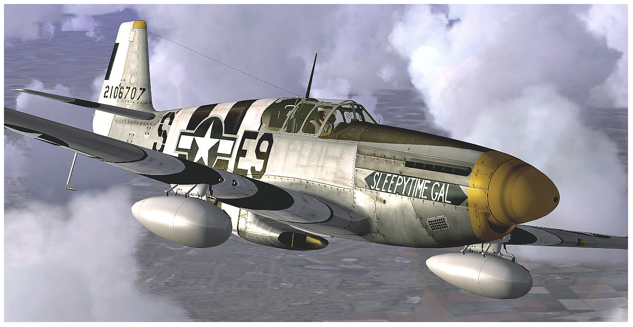 P-51 Mustang Fighter Leader for FSX by Warbirdsim