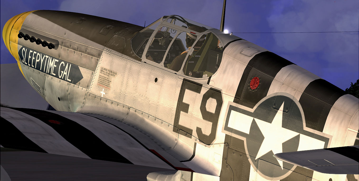 P-51 Mustang Fighter Leader for FSX by Warbirdsim