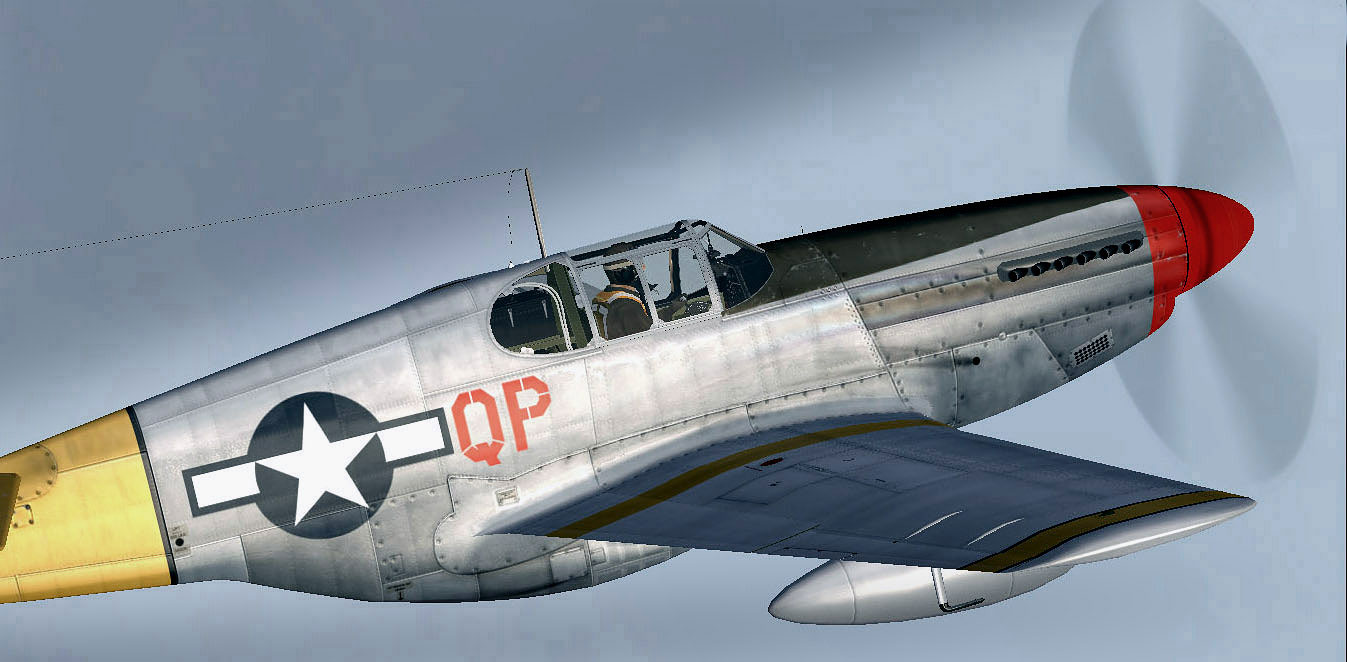 P-51 Mustang Fighter Leader for FSX by Warbirdsim