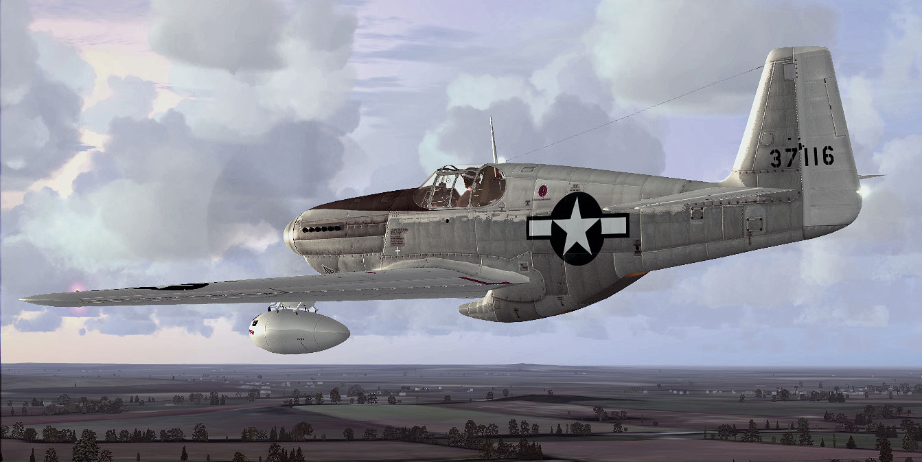 P-51 Mustang Fighter Leader for FSX by Warbirdsim