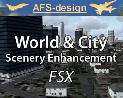 World & City Scenery Enhancement for FSX by AFS-Design