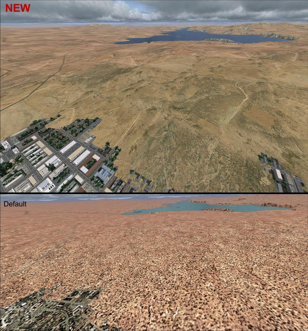 World & Mosaic v2 Global Scenery Enhancement for FSX by AFS-Design