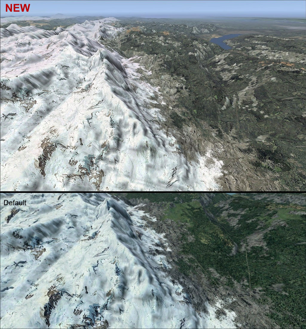 World & Mosaic v2 Global Scenery Enhancement for FSX by AFS-Design
