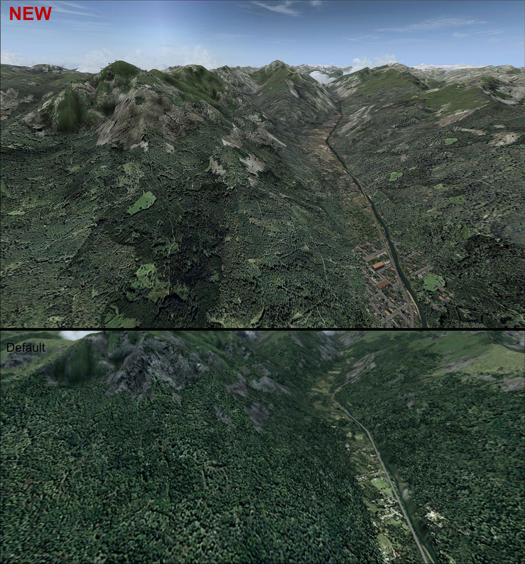 World & Mosaic v2 Global Scenery Enhancement for FSX by AFS-Design