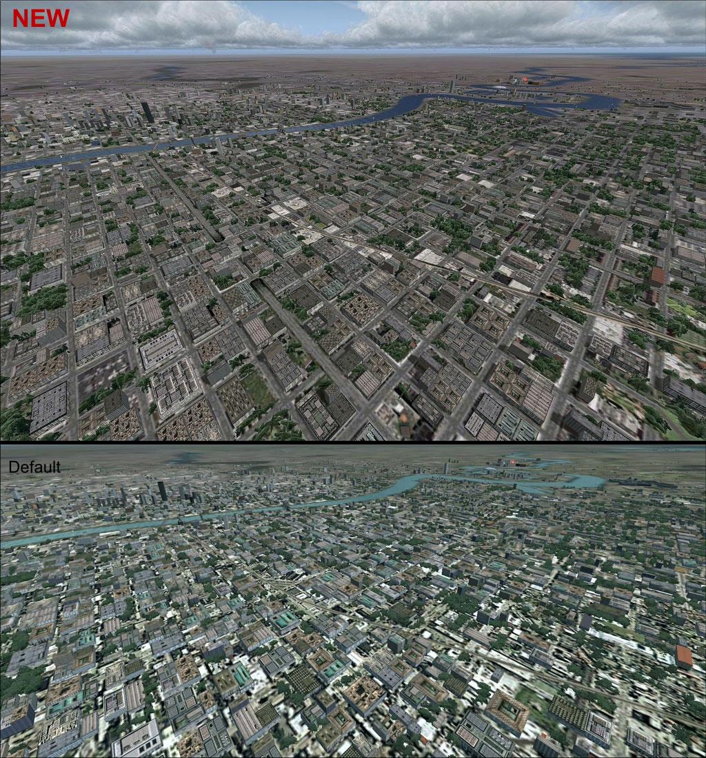 World & Mosaic v2 Global Scenery Enhancement for FSX by AFS-Design