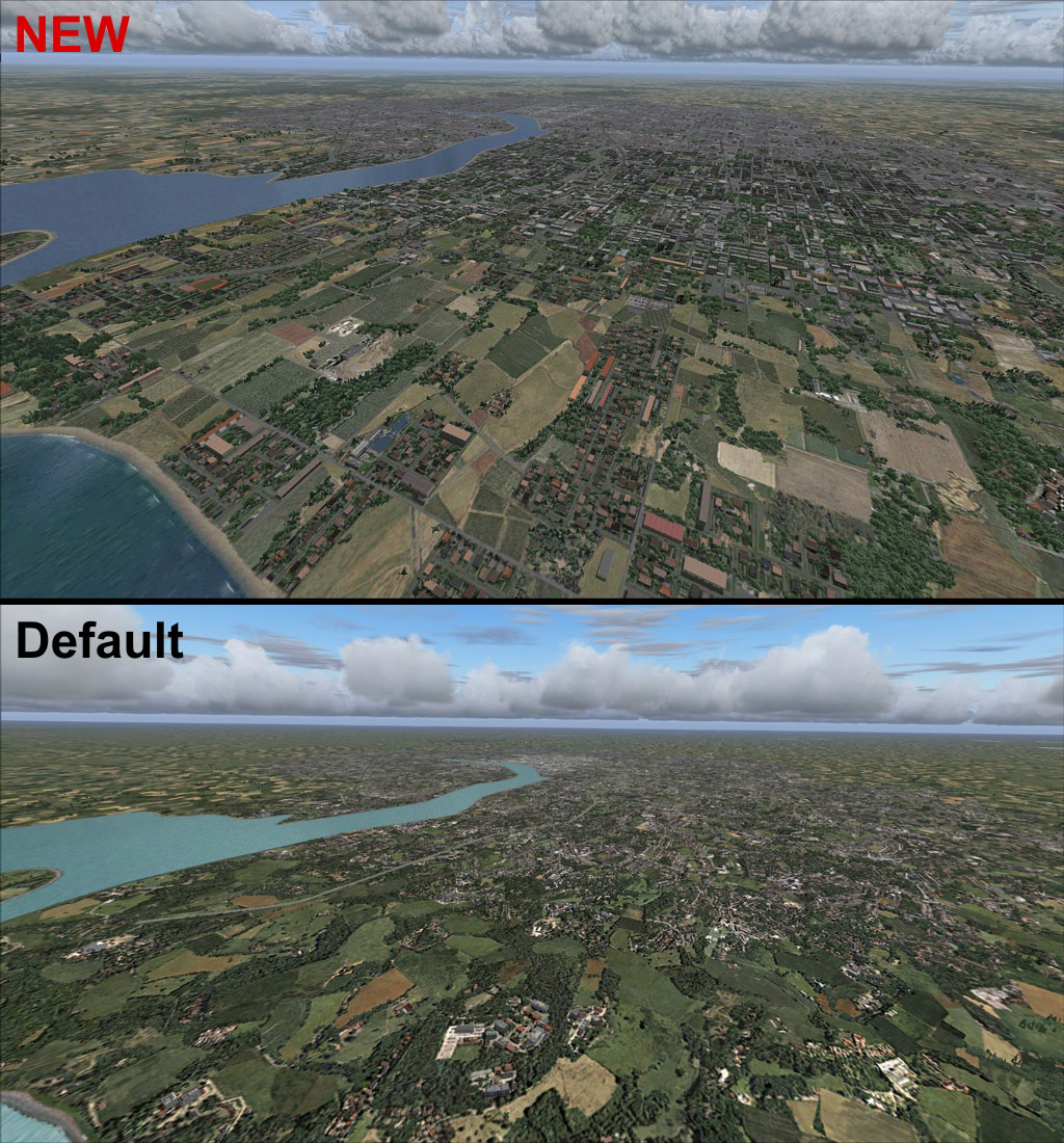 World & Mosaic v2 Global Scenery Enhancement for FSX by AFS-Design