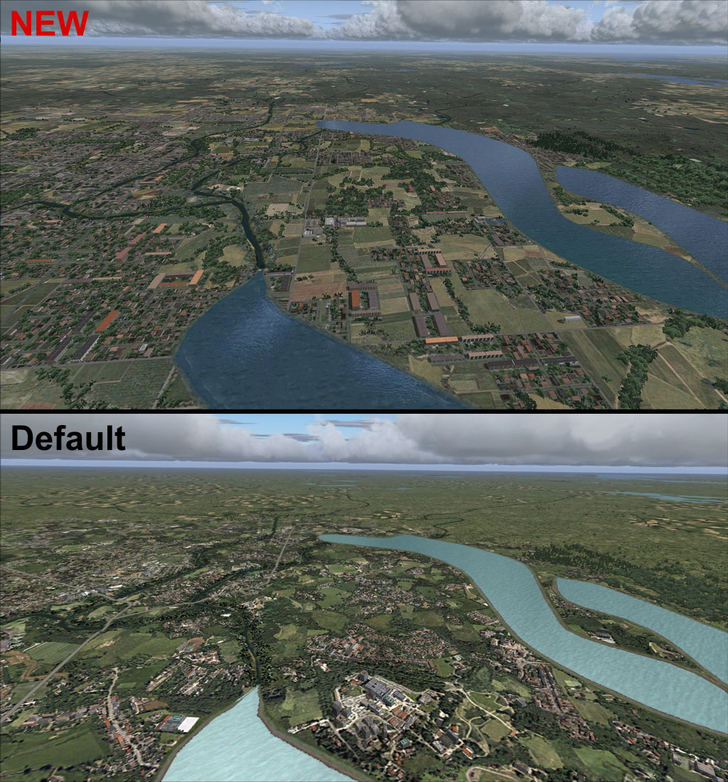 World & Mosaic v2 Global Scenery Enhancement for FSX by AFS-Design