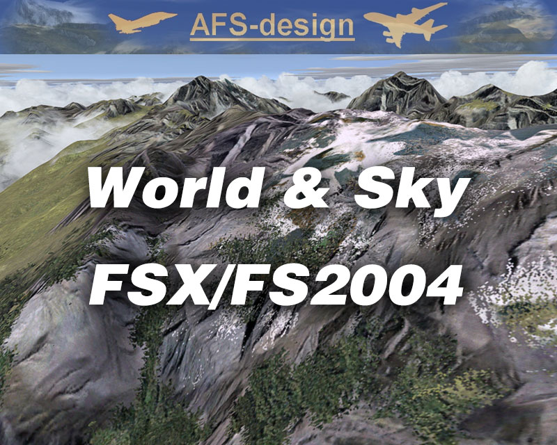 World & Sky 2 Environment Enhancement for FSX/FS2004 by AFS-Design