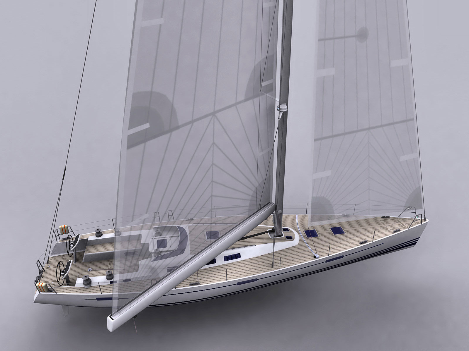 X55 "Drifter" Sailing Yacht for FSX by Deltasim Studio