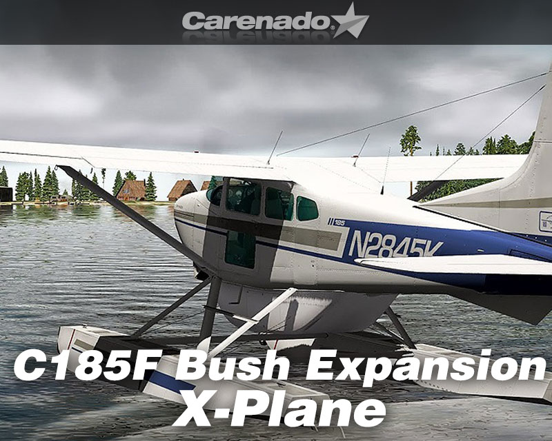 Cessna C185F Skywagon Bush Extension Pack for X-Plane by Carenado